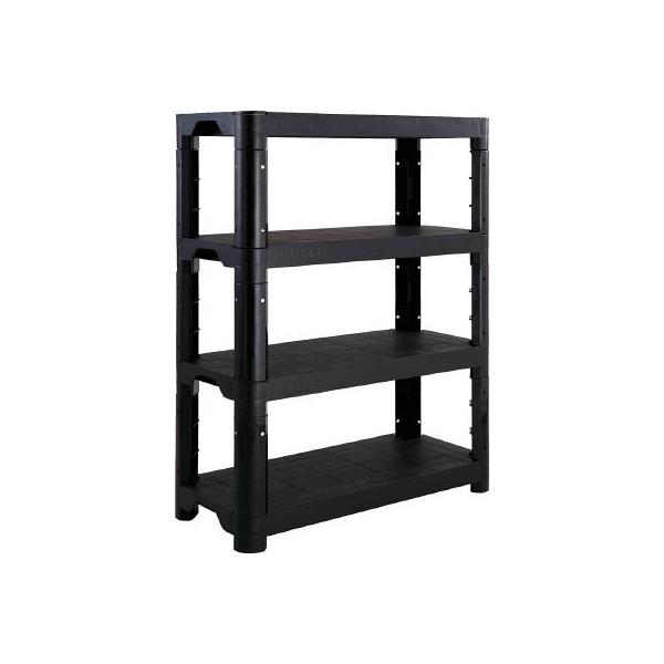 【発売日：2015年08月21日】【メーカー型番】TPT-K3234C-BK【JANコード】【ブランド】ＴＲＵＳＣＯ 　【特徴】●脚は棚板内にワンタッチで収納可能です。（棚1枚につき脚4本収納可能)●脚部には倒れ対策としてボルト固定用の穴を...