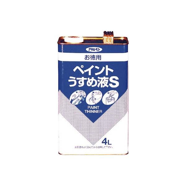 【発売日：2015年08月22日】【メーカー型番】571137【JANコード】4970925571137【ブランド】アサヒペン【特徴】●油性系塗料のうすめ液です。【用途】●油性系塗料をうすめたり、用具の洗浄。【仕様】●容量(L):4【材質／...