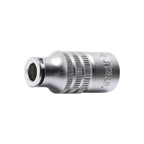 【発売日：2015年08月22日】【メーカー型番】TTH-M2.6【JANコード】4989999342833【ブランド】ＴＲＵＳＣＯ 　【特徴】●差込角3/8インチ(9.5mm)のタップホルダです。●タップをワンタッチで装着でき、汎用のソケ...