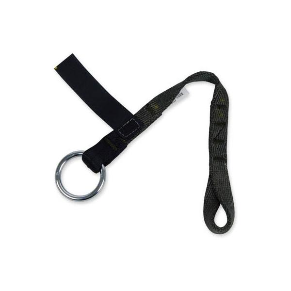 【発売日：2016年09月21日】【商品詳細】●フルハーネス装着時にウルトラロックやロリップなどのフックを取り付けが簡単にできます。●色:ダークグレー●長さ(mm):350●幅(mm):18●リング内径(mm):40●1本吊り専用●着脱が簡...