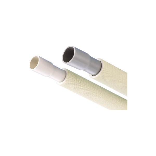 【発売日：2016年09月21日】【商品詳細】●結露を防ぐ、保温材付の塩ビパイプです。●塩ビ製ドレンパイプ（保温材付）。●A(mm):26●B(mm):26.45●C(mm):38●t (mm):2.7●仕様:アイボリー2.5m●L1/L2...