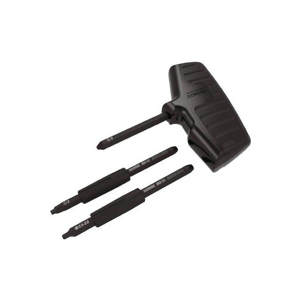 【発売日：2016年09月21日】【商品詳細】●回せなくなった皿ネジやキャップボルトなどを緩めることができるビット交換式ドライバーです。●１stビットは叩くことなく皿ネジを緩めることができ、１stビットで緩められなかった場合は、２ndビット...