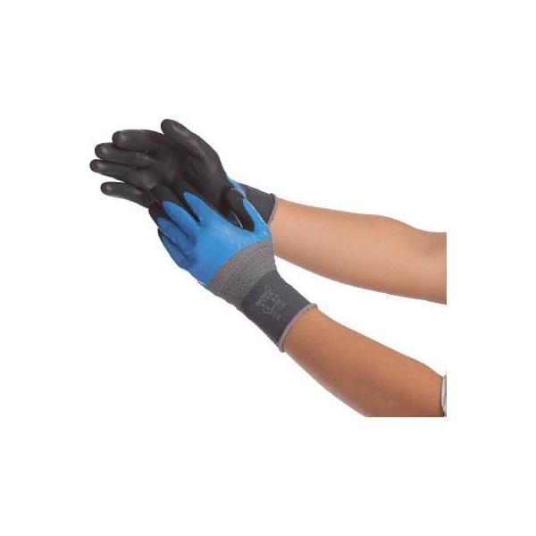 【発売日：2017年06月09日】【商品詳細】●水や油に付着するような作業でも、グリップ力を発揮し、手の甲側からの水や土の浸入も防ぎます。●耐油性と通気性を両立した、ナックルコートタイプの手袋です。●土木・建築業に。●農業に。●水産・漁業に...