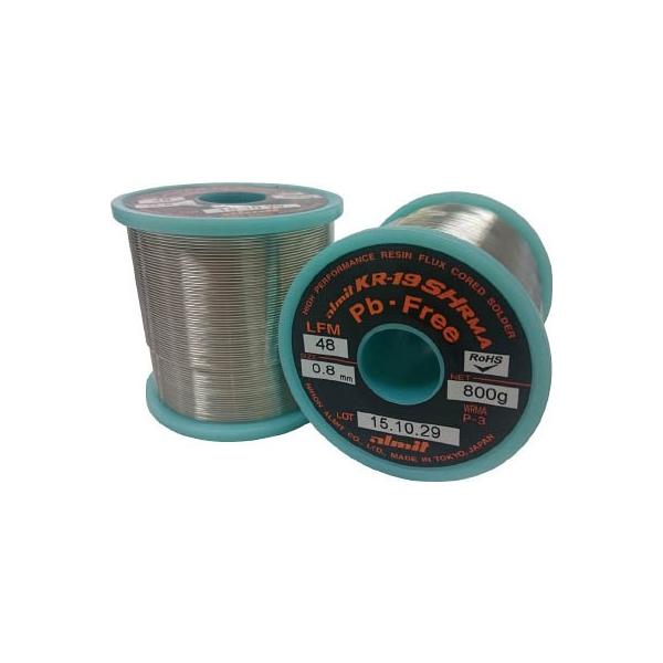 【発売日：2017年02月03日】【商品詳細】●フラックスの耐熱性が高く、引きはんだ付け、狭ピッチでの作業が可能です。●QFP、コネクタなど多ピン部品、基板修正に。●線径(mm):0.50●融点:217〜220℃●フラックス:MIL-RMA...