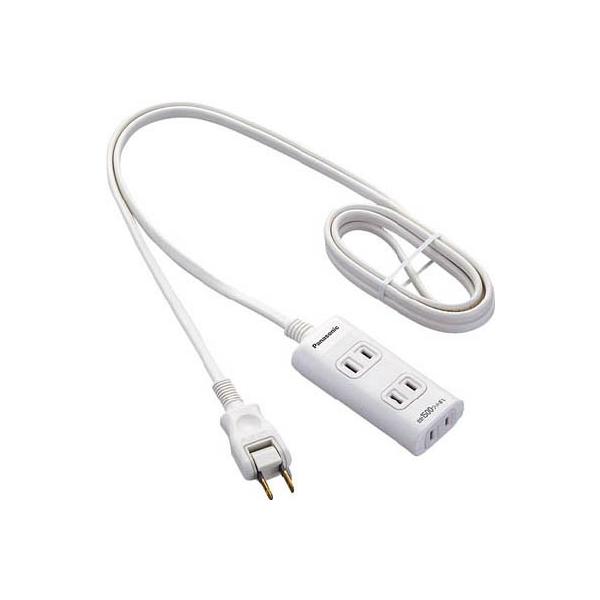 【発売日：2017年02月03日】【商品詳細】●柔らかなスクエア形状の上質なデザインと洗練されたカラーのタップです。●熱に強く、丈夫な根元部分とコードを採用しています。●色:ホワイト●コンセント数:３個口●コード長さ(m):3●ケーブル長(...