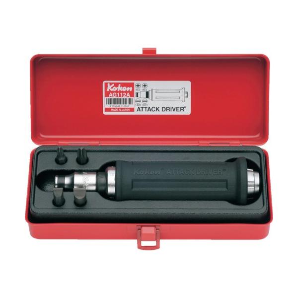 【発売日：2018年04月16日】【商品詳細】●カム部分は耐摩耗性を向上させるため高硬度熱処理を施しています。●ヘッド部分は打撃による本体の割れを防ぐために低硬度熱処理を施しています。●セット内容：本体(3112N)、ビットホルダ(3138...