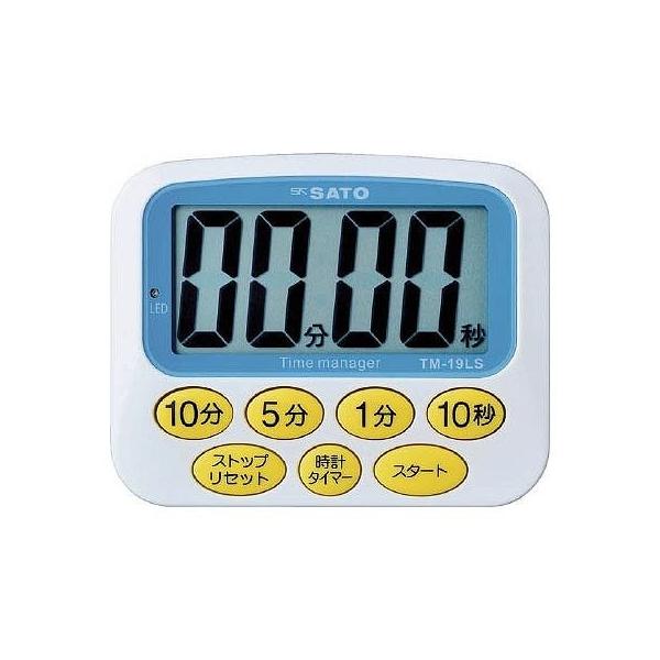 【発売日：2017年03月21日】【商品詳細】●大型液晶表示で見やすいです。●簡単操作の「10秒」「1分」「5分」「10分」キーです。●リピートメモリー付です。●設置:卓上・壁掛・マグネットに適しています。●「音」「光」「音＋光」3パターン...