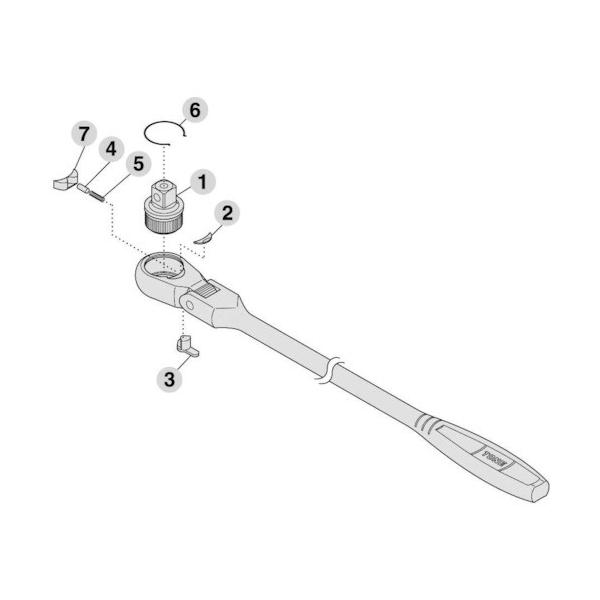 【発売日：2018年04月13日】【商品詳細】●ラチェットハンドル用リペアキットです。●適合機種：RH2FHS、RH2FH、RH2FHL、RH2FHX●構造用鋼●歯車組立、防塵用フタ、小ハンドル、ブッシュ、スプリング、止め輪、クサビ●歯車組...