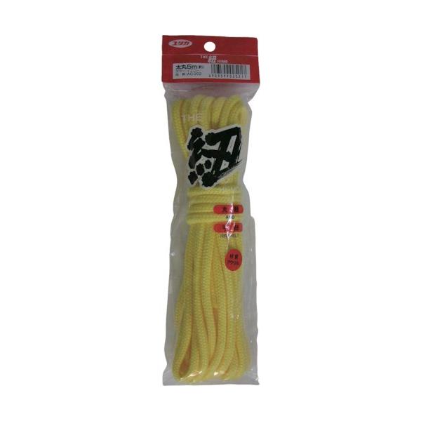 【発売日：2018年04月16日】【商品詳細】●手触りが良く発色が綺麗で手芸やホビーに最適です。●布袋の口封じや、手芸など。●色：イエロー●標準幅(mm)：7●長さ(m)：10●組紐(太丸タイプ)●アクリル原産国日本JANコード490359...