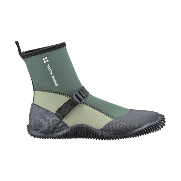 【発売日：2018年04月16日】【商品詳細】●オシャレで軽く、伸縮性のよい長靴です。●地下足袋感覚で履ける防水シューズです。●独自開発のグリップ底により、足場に跡が残りにくく、高いグリップ力を発揮します。●柔らかく脱ぎ履きのしやすいフィッ...