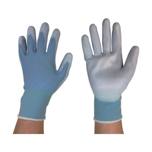 【発売日：2018年04月16日】【商品詳細】●１３ゲージ薄手手袋で手にフィットします。●ポリウレタンコーティングで手が汚れにくくなっています。●農作業。●軽作業。●園芸作業。●色：ブルー●サイズ：M●全長(cm)：23.5●手のひら周り(...