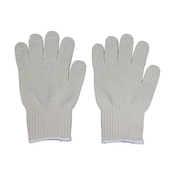 【発売日：2018年04月16日】【商品詳細】●通常の2倍の綿糸を使用しています。●厚みのある純綿手袋で熱にも強いです。●軽作業。●色：生成●サイズ：フリー●全長(cm)：27.0●手のひら周り(cm)：23.0●中指長さ(cm)：8.0●...
