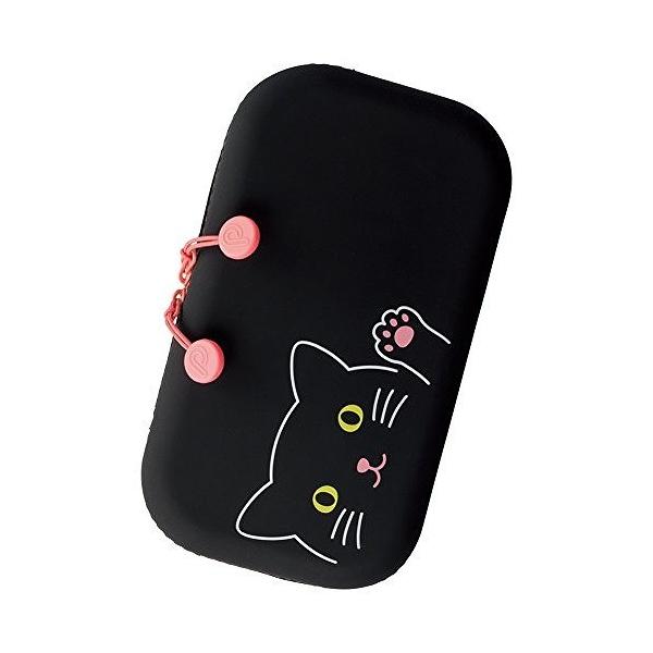 【発売日：2017年06月23日】リヒト ファスナーポーチ クロネコ A-7716-3JANコード：4903419827915【開口部】Wファスナー【デザイン柄】クロネコ【シリーズ】全6種類【素材】シリコーンゴム【重量】160gSMART ...