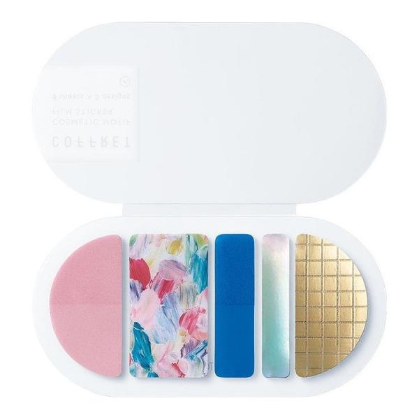 【発売日：2024年08月28日】【商品説明】日々のメイクを楽しむようにシールで自由な彩りを。並べても、重ねても。こころ躍るカラーを思いのままに。材質:PET本体色:ピンクフロート