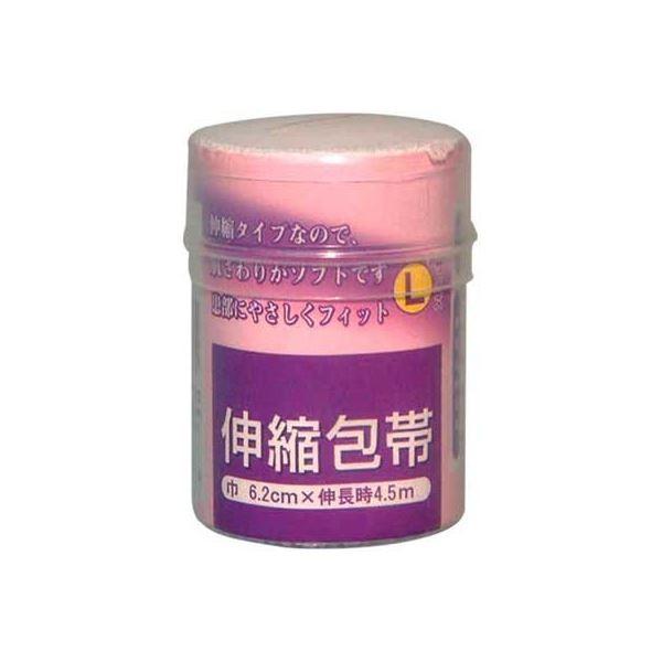 【商品名】優しくフィット伸縮包帯L6.2cm×4.5m日本製 【12個セット】 41-069
