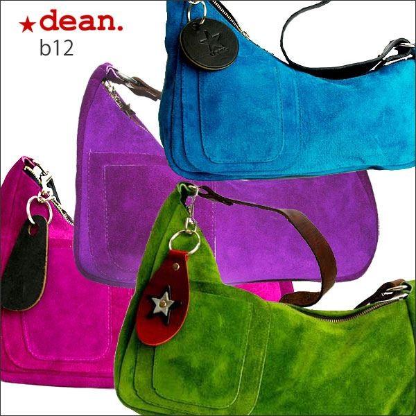 【商品名】 ★dean（ディーン） medium shoulder ハンドバッグ fuschia（ピンク）