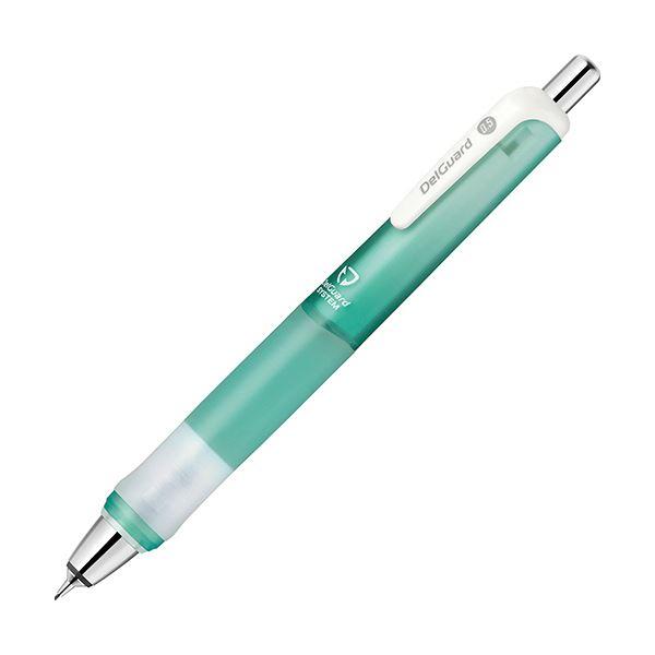 【商品名】 （まとめ）ゼブラ シャープペンシル デルガードタイプGR 0.5mm（軸色：ミントグリーン）P-MA93-MTG 1本【×10セット】 【ジャンル・特徴】 芯が折れにくいシャープ、デルガードシリーズにグリップ付きタイプGRが登場!