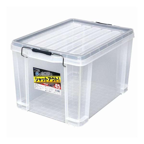 【発売日：2026年05月26日】【商品説明】フタにパッキンがつくことで、しっかり密閉できるコンテナボックスです。中身が見えるクリアタイプのため収納物の管理がしやすいです。工具、アウトドア用品、衣類収納などマルチに使えます。最大5段まで積み...