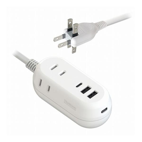 【発売日：2023年11月02日】【商品説明】USB出力4ポート合計24W(5V4.8A) USB-Aポート2つ、USB Type-Cポート2つで全ケーブル対応 リバーシブルUSBポートなので表裏気にせず挿せる製品サイズW100×H46×D...