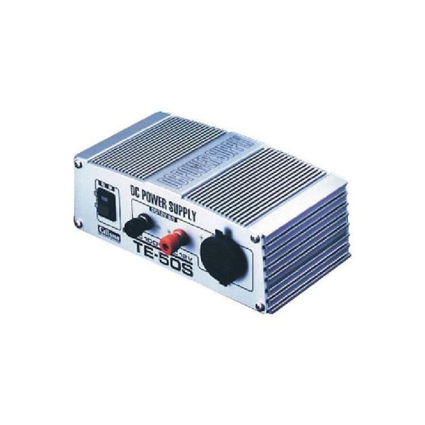 【発売日：2023年11月02日】【商品説明】定格出力電流:5A,至大出力電流:6.5A部屋でDC12V電源カー用品が使える直流安定化電源本体サイズ:(W)170x(H)60x(D)105mm重量:750g定格出力容量は、各出力系統の合計に...