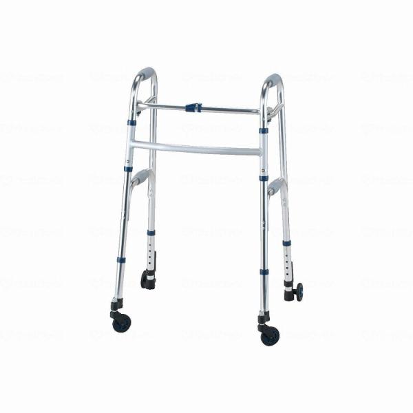 【発売日：2023年06月29日】スムーズな歩行をサポートするスイングキャスターとキャスター付ストッパーの4輪タイプ。エコノミータイプ、室内専用です。○後輪：3インチ・プラスチックキャスター付ストッパー○コンパクト収納：薄型折りたたみ○仕様...