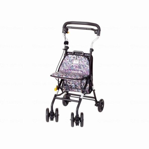 【発売日：2023年06月29日】○軽くて小さく、使い勝手の良いスマートタイプ！○新タイプ開閉式を採用し、簡単にコンパクトに折りたため、持ち運びに適しています○前輪に3Wayキャスター（直進、左右40°、360°）採用でお好みのモードで使用...