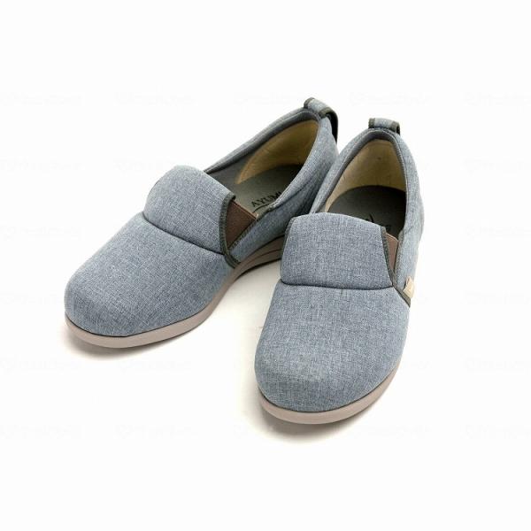 【発売日：2023年06月29日】施設・院内用しめつけ感ゼロ！優しい履き心地のスリップオンPOINT1.長いゴムが伸縮し履きやすいPOINT2.履きやすさに特化したスリップオンタイプPOINT3.ゴムを巻き込まず簡単に履くことができる○撥水...