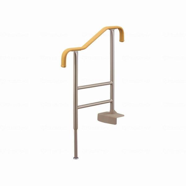 【発売日：2023年06月29日】○手すりを取り付ける段差の大きい玄関で昇降に不安がある方に○段差のある玄関での昇降をやさしくサポートします○すべりにくい手すり手すり部全体にすべりにくい素材（エラストマー）を採用。木調カラーが玄関に調和しま...