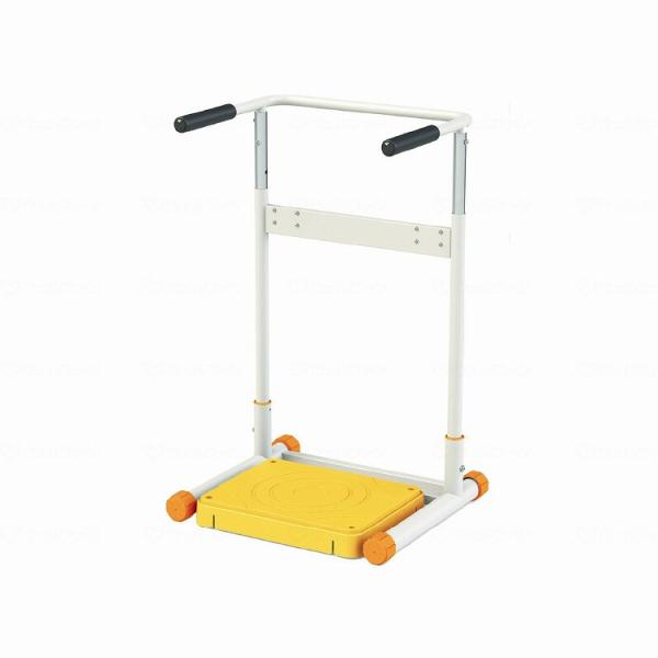 【発売日：2023年06月29日】下肢の筋力強化に・フレーム脚が邪魔にならない・フレーム高さ調節が簡単にできます・ステップ台の高さ調節が簡単にできます素材○フレーム：スチール○スポンジカバー：EPDM○ステップボード：PP規格詳細幅58×奥...