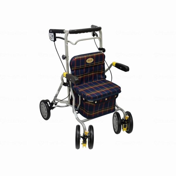 【発売日：2024年04月19日】※当店は介護保険の指定事業者（特定福祉用具販売事業者）ではございません。介護保険でのご購入はできませんので予めご了承ください。【商品説明】便利で多機能のBOXタイプの歩行車○選べる操作方法握れる部分が2ヵ所...