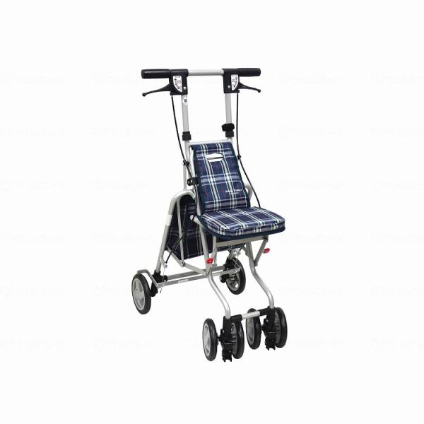 【発売日：2024年04月19日】※当店は介護保険の指定事業者（特定福祉用具販売事業者）ではございません。介護保険でのご購入はできませんので予めご了承ください。【商品説明】○両手２WAYブレーキ　ブレーキレバーを握るとブレーキ、押し下げると...