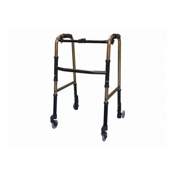 【発売日：2024年04月18日】※当店は介護保険の指定事業者（特定福祉用具販売事業者）ではございません。介護保険でのご購入はできませんので予めご了承ください。【商品説明】キャスター付き歩行器歩行器を持ち上げなくても楽に移動できます！材質材...