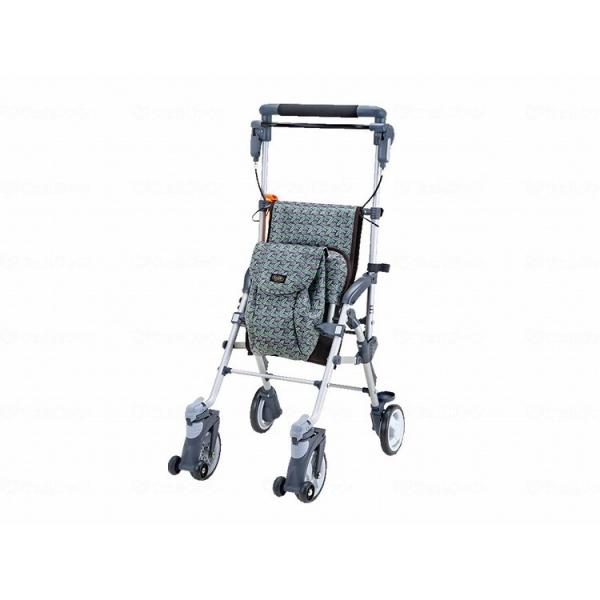 【発売日：2024年11月05日】※当店は介護保険の指定事業者（特定福祉用具販売事業者）ではございません。介護保険でのご購入はできませんので予めご了承ください。座席シートを前に倒すだけで、どこでもいすに早変わり。座席つきでも重さ3キロ台の軽...