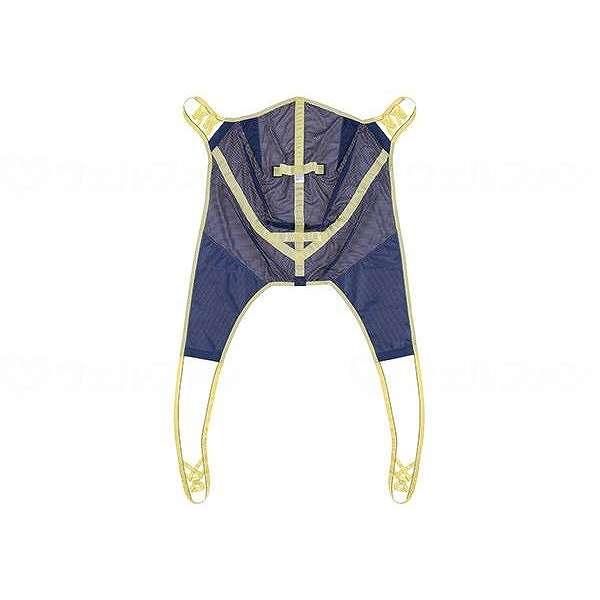 【発売日：2025年12月16日】【商品説明】頭まで覆う長さで首が不安定な方に適した 脚分離型のスリングシートです。  ●脚分離型ハイバックタイプ ●姿勢の調節が可能な補助ストラップ付き 補助ストラップを掛けることで、吊り上げ姿勢を調節する...