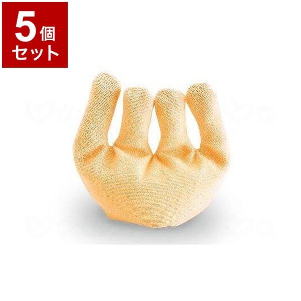 【発売日：2025年02月04日】※こちらの商品は単品商品（JANコード管理)が5個セットでの販売となります。↓↓以下、単品商品説明分↓↓手指の圧迫を和らげムレを防止。独自のカタチとビーズの使用により、指の間を無理なく通せます。手のひらを爪...