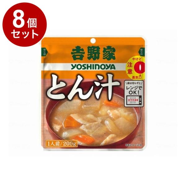 【発売日：2026年01月09日】【商品説明】吉野家の味をご家庭で。店舗用とん汁で使用している味噌をベースに豚肉・大根・玉ねぎ・人参・蒟蒻を具材に使用。お湯を沸かす必要もなく、レンジで温めるだけで 熱々のとん汁をお召し上がりいただけます。【...