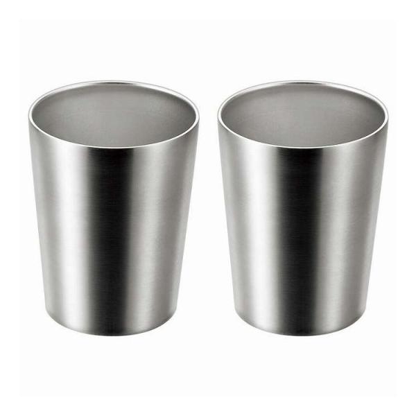 【発売日：2025年12月25日】【商品詳細】保温・保冷OK。美味しさ持続の断熱二重構造。温かい飲み物も冷めにくいので、オールシーズン使えます。内容:本体（約280ml）（約φ76×98mm）×2原産国:中国