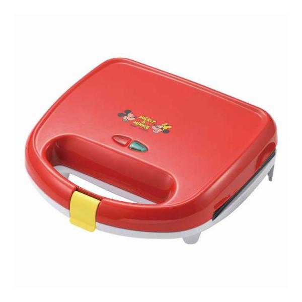 【発売日：2025年12月25日】【商品詳細】ポップなミッキー&amp;ミニーのデザインとレッド+イエローのカラーリングで元気がもらえる。ホットサンドメーカーはホームパーティーやちょっとした集まりでも活躍しそう。ミッキー&amp;ミニーの焼...