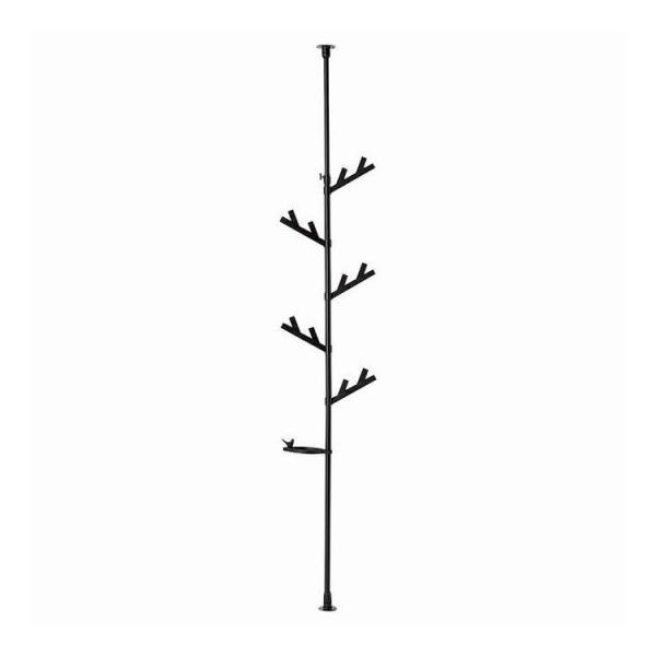 【発売日：2025年10月27日】【商品詳細】天井と床につっぱり取り付け。アーム5本とトレイ1個付きでスッキリと収納。取付範囲:約200〜275cm。アーム・トレイ調整範囲:約15〜180cm。耐荷重量:全体で約20kg、アーム1本あたり約...