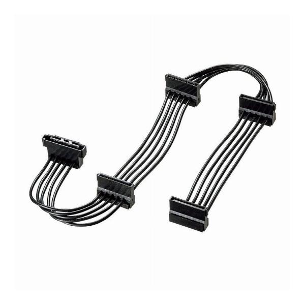 【発売日：2022年03月03日】【商品特長】ディスクアレイなどHDDやSSDを複数台接続する時に便利なSATA電源4分岐ケーブル。●SATAの内部電源に4分岐できるケーブルです。●ディスクアレイなどHDDやSSDを複数接続する時に便利です...