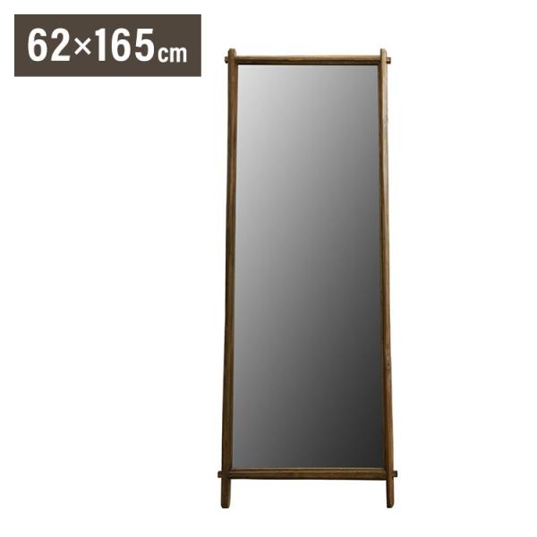 【発売日：2023年03月17日】■商品サイズ幅62×奥行40×高さ165cm鏡厚さ：8cm■素材リサイクルパイン■重量約19kg■生産国中国■特徴長く使用されたリサイクルパイン材を使用しておりますので釘を抜いた跡や虫食いがございます。又、...