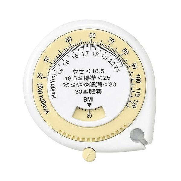 【発売日：2024年10月15日】【商品説明】腹囲測定用のメジャーです。メジャーの先端を本体の溝にセットして測定します。メタボリックシンドロームの基準となる腹囲(男性85cm・女性90cm)からテープが赤くなっています。カラー：ホワイト本体...