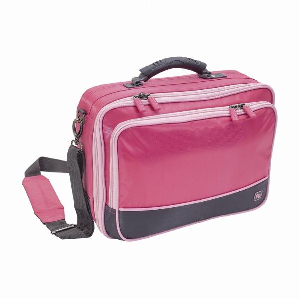 【発売日：2024年10月15日】【商品説明】軽量・コンパクトなので在宅看護用に最適です。取り外し可能な透明ポーチ、アンプルケースが付いています。手提げ・肩掛け・背負いの3Wayタイプ。カラー：ピンク製品サイズ：W350×D140×H255...