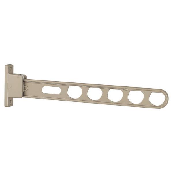 【発売日：2020年12月08日】【商品詳細】腰壁用スタンダードタイプ　アーム収納時の音をやわらげる消音ゴムを追加しました。長さ：650mm　3段活用（斜め上使用−水平使用-収納）材質本体：アルミダイカスト　スライド部：ステンレス