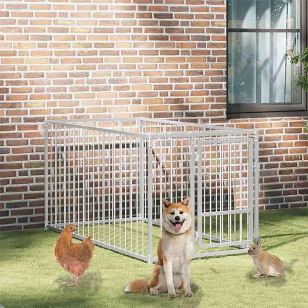 【発売日：2025年04月21日】■この用途の広く、頑丈な犬小屋は、遊び、運動、訓練、または単にあなたの犬の安全を確保するという複数の用途を特徴としています。それはあなたの大切な友達にとって完璧な遊びの楽園になります！この犬小屋は十分な運動...