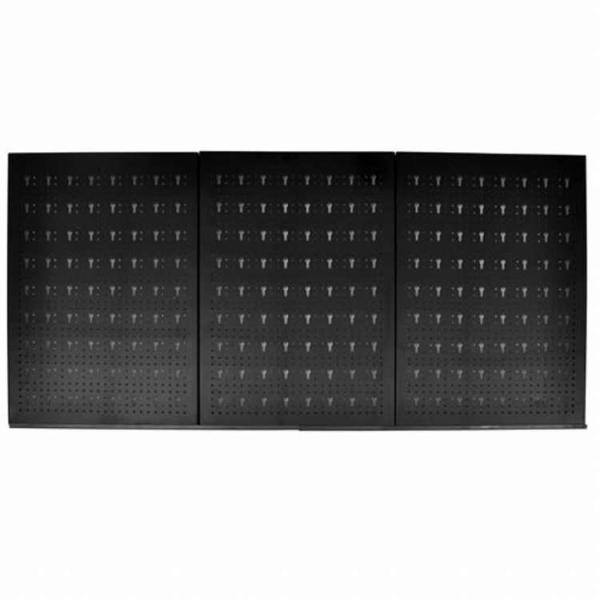 【発売日：2025年04月21日】■大型金属ペグボードユニットは、ディスプレイ目的や工具の整理にぴったり。ユーロ規格の穴が開いていて、ダブルフック18点付き。3枚のペグボードのユニットで、一緒に使っても、別々に使っても自由自在。穴の開いた収...