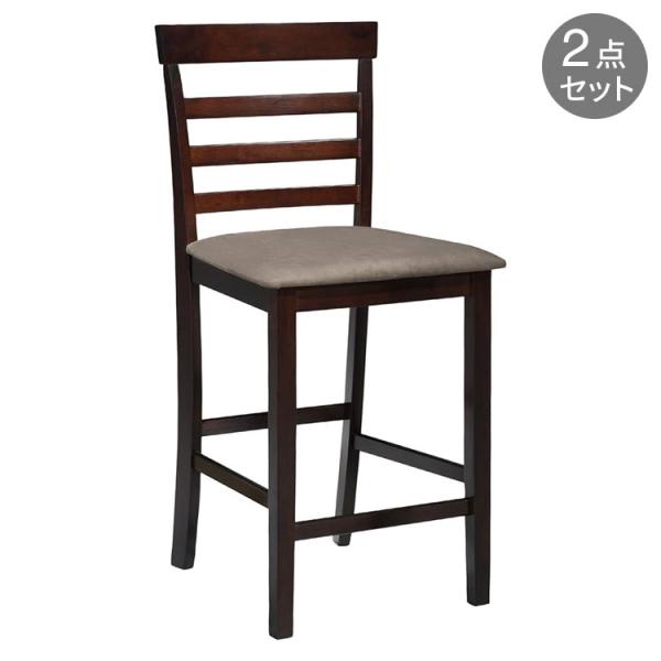 【発売日：2025年07月28日】シンプルながらスタイリッシュなバースツールは、キッチンやダイニングルームにぴったりです。スツールは、ラバーウッドフレームがあり、丈夫で耐久性に優れています。ウレタンフォームパッド入りの座席は、快適な座り心地...