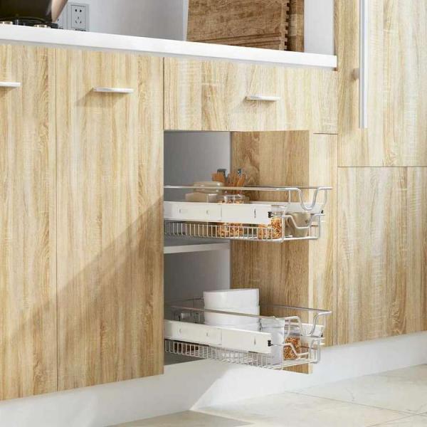 【発売日：2025年04月21日】■カラー：シルバー■サイズ(レール付き)：255 x 460 x 130 mm (幅 x 奥行き x 高さ)■板厚16〜18mmのキャビネットに対応■ボールベアリングを使用した伸縮可能ランナー付き■組み立て...