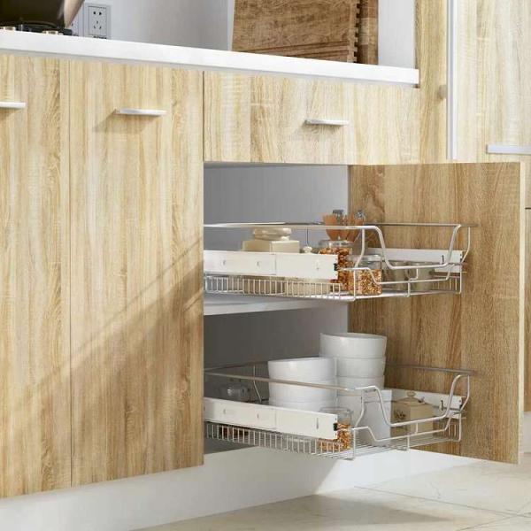 【発売日：2025年04月21日】■カラー：シルバー■サイズ(レール付き)：455 x 460 x 140 mm (幅 x 奥行き x 高さ)■板厚16〜18mmのキャビネットに対応■ボールベアリングを使用した伸縮可能ランナー付き■組み立て...