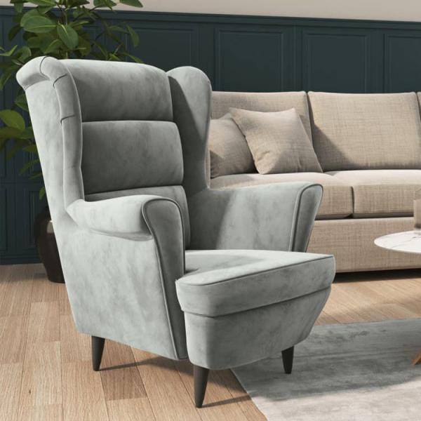 【発売日：2025年07月08日】商品仕様スタイリッシュなデザインと実用的な機能性を兼ね備えた、このアームチェア。ホームインテリアに欠かせないマストアイテムです。このベルベット張りされたソファチェアは、手触りが柔らかく、優れた耐久性がありま...